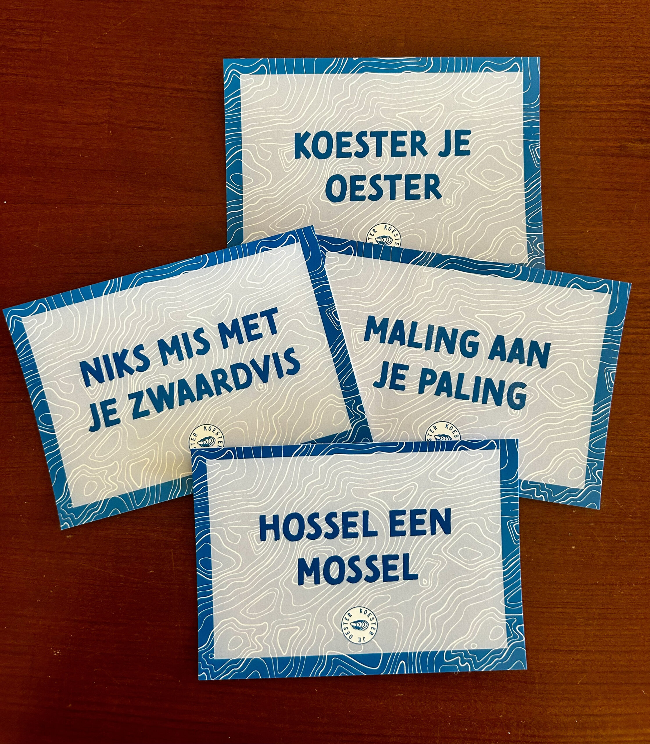 Ansichtkaarten – Koester je Oester